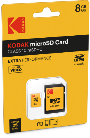 KODAK microSD EXTRA PERFORMANCE Class 10 | KodakFlash